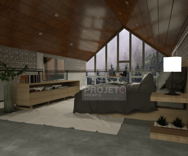 Projeto Pronto | LOFT - 1 SUÍTE - KP13
